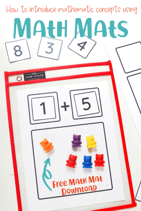 Math Mats: Free Printable to Introduce Addition and Subtraction ...